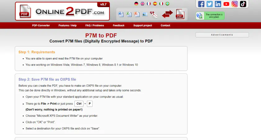 I 6 modi migliori 2024 per convertire P7M in PDF online gratis