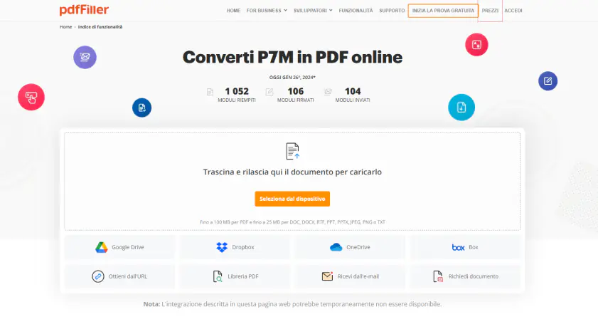 I 6 modi migliori 2024 per convertire P7M in PDF online gratis