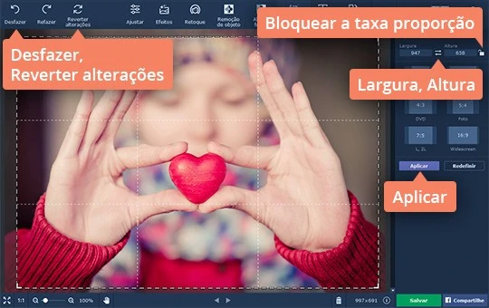 Como recortar fotos e imagens | Cortador de fotos Movavi