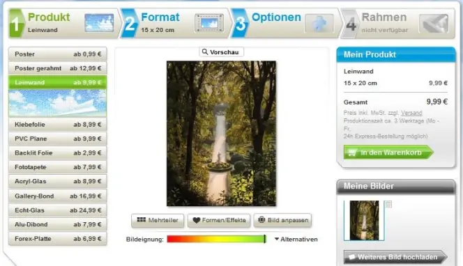Bildqualität verbessern – Programme zur Bildoptimierung
