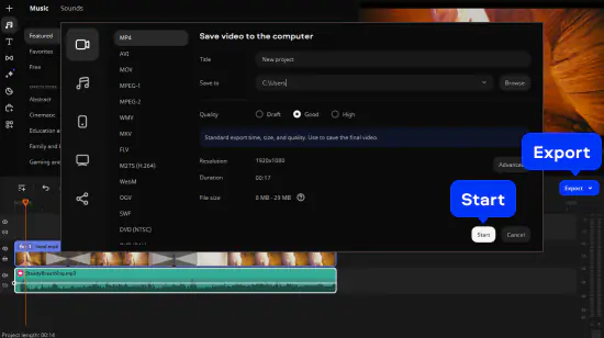 How to Color Grade with Movavi Video Editor